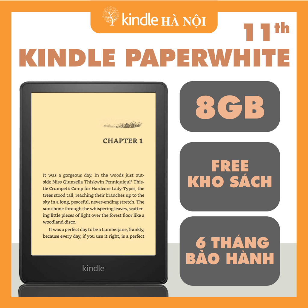[LIVE]Máy đọc sách Kindle Paperwhite 5 (11th) TẶNG KÈM BAO DA - Kindle ...
