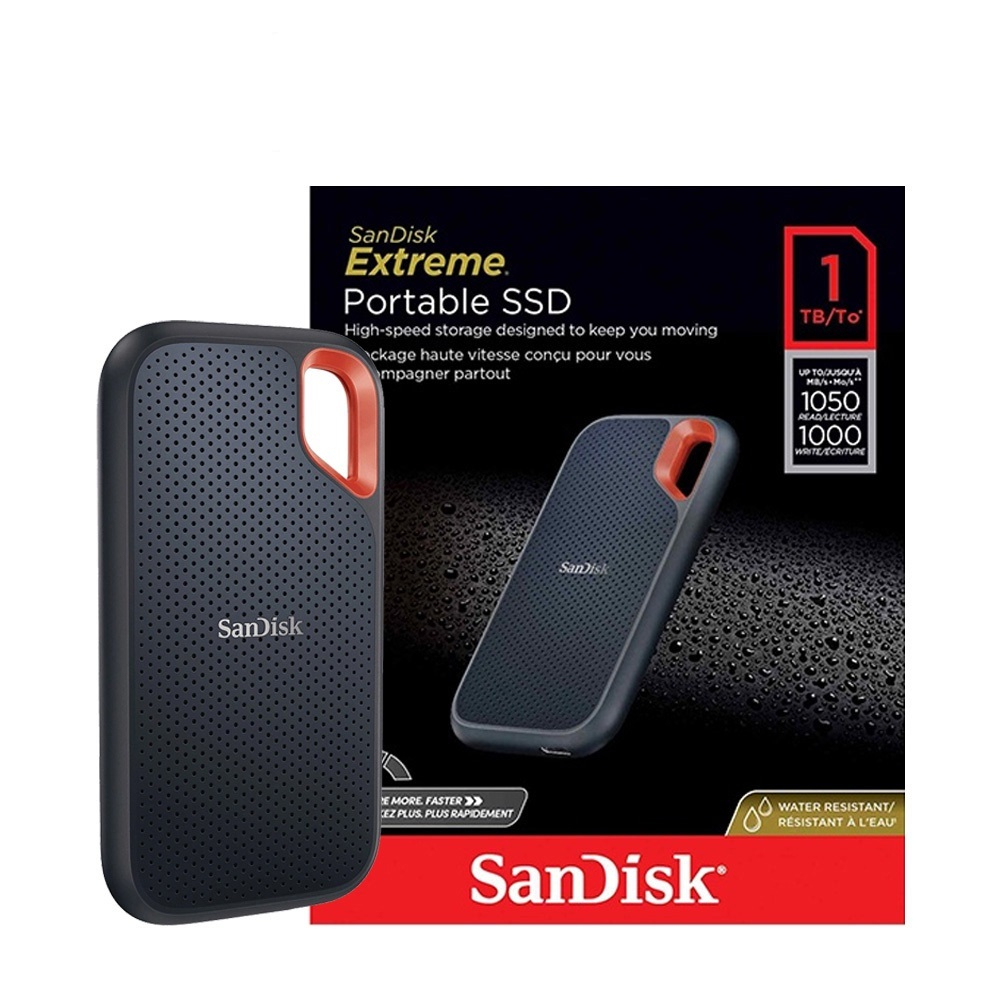 Ổ cứng di động External SSD Sandisk Extreme V2 E61 New 2021 - 1TB | Shopee Việt Nam