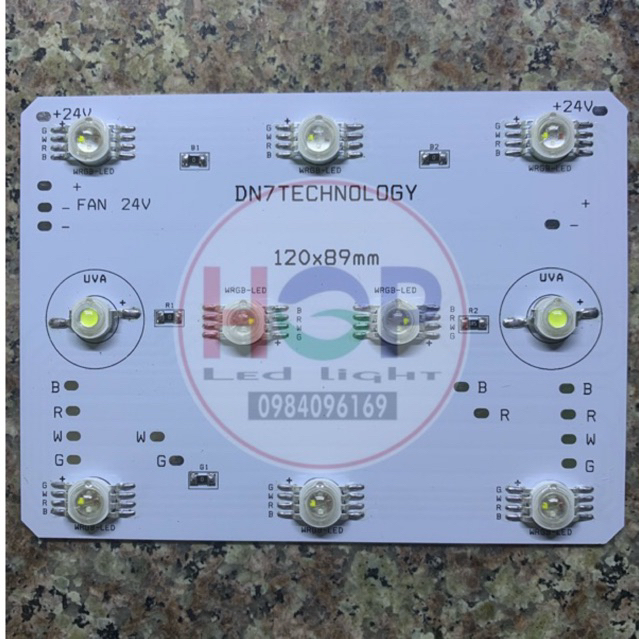 Mạch led Luxeon WRGB 4in1-34w/24v | Shopee Việt Nam