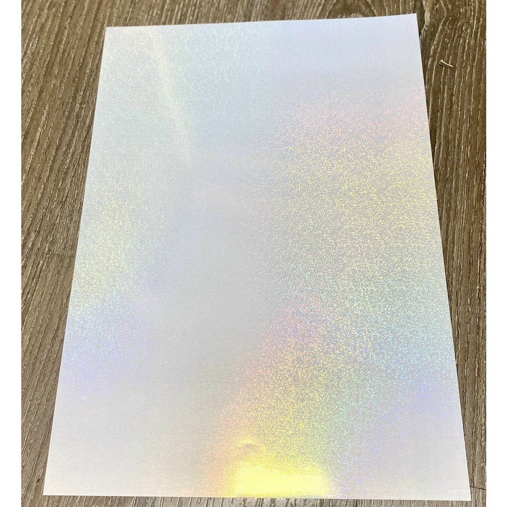 DECAL METALIZE, DECAL NHỦ HOLOGRAM A4 DÀNH CHO MÁY IN PHUN ( xấp 20 tờ ...