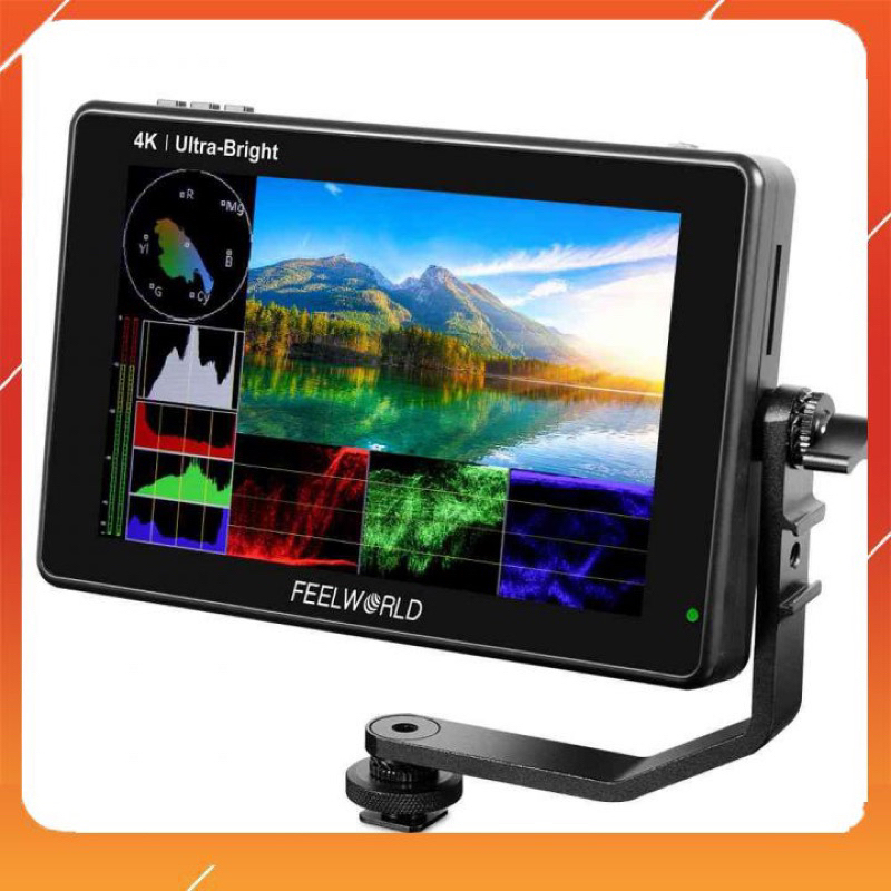 FEELWORLD LUT7S PRO 7 inch 2200NITS DSLR C amera Field Monitor 3D Lut ...