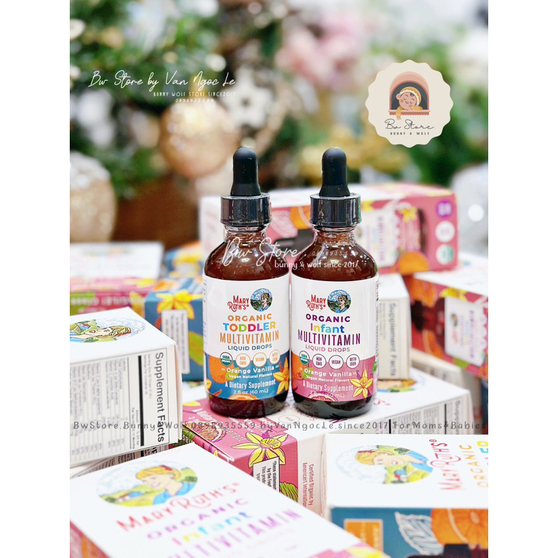 Vitamin Tổng Hợp Hữu Cơ Multivitamin Mary Ruth's Organic Infant ...