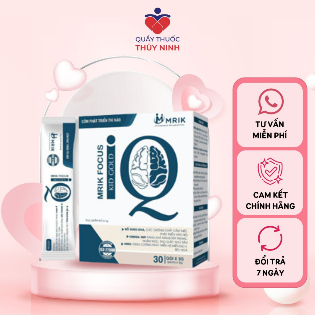Cốm phát triển trí não MRIK FOCUS IQ KID GOLD | Shopee Việt Nam