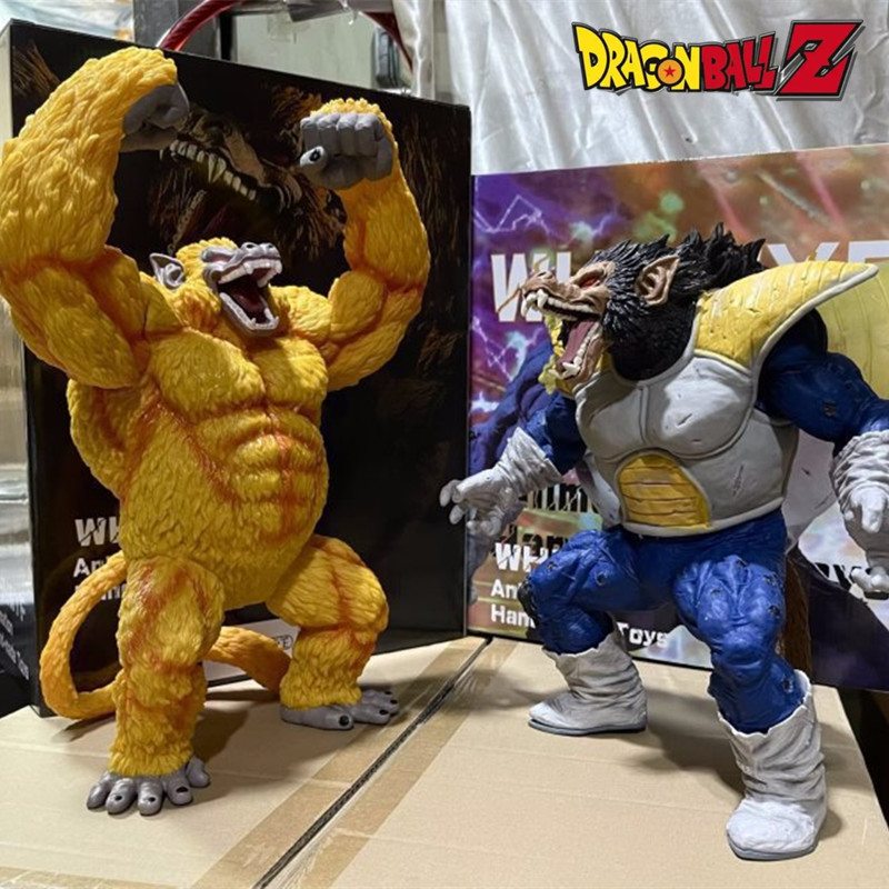MH05 - Mô Hình Chất Lượng Cao Khỉ Xanh Vegeta Cao 30cm Và Khỉ Vàng Son ...