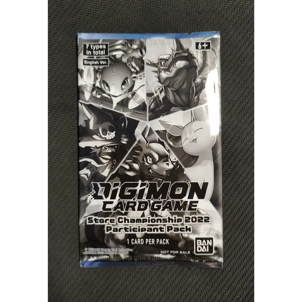 [DIGIMON] [SEALED PACK] Store Championship 2022 (Participant pack ...