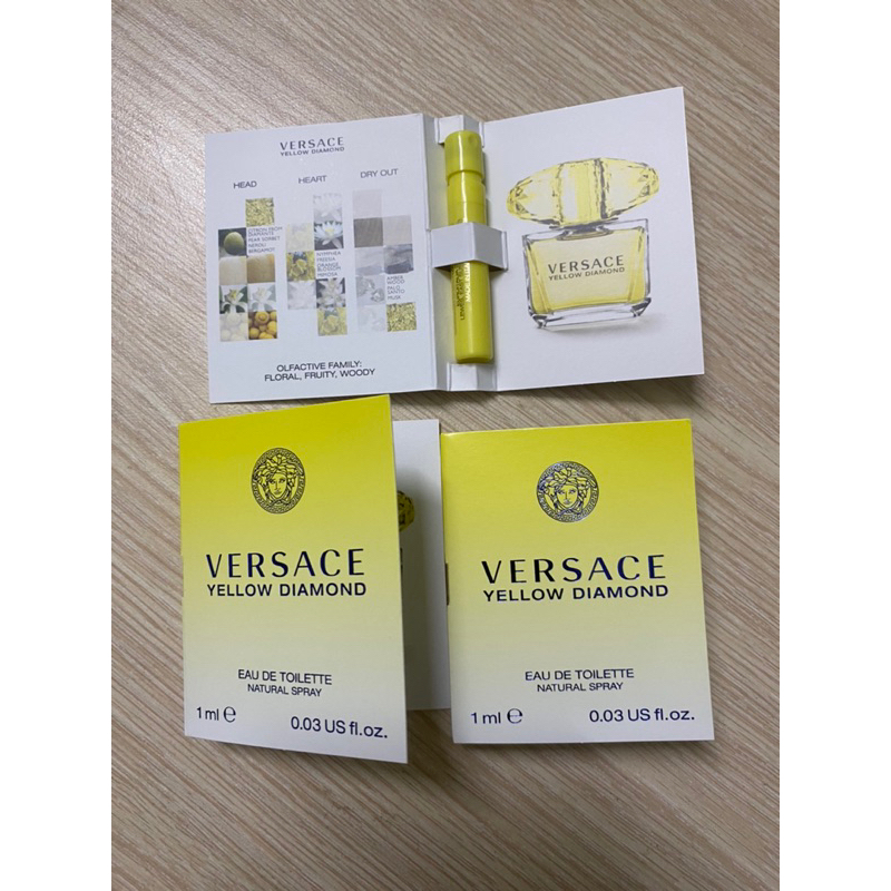 Nước Hoa Nữ Vial 1ml Versace Yellow Diamond Edt | Shopee Việt Nam