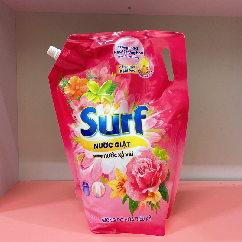 Túi Nước Giặt Surf Hương hoa cỏ diệu kỳ 3,3kg | Shopee Việt Nam