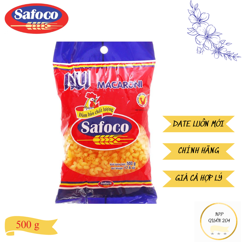 Nui khô chữ C Macaroni của Safoco 500 g - Nui khô | Shopee Việt Nam