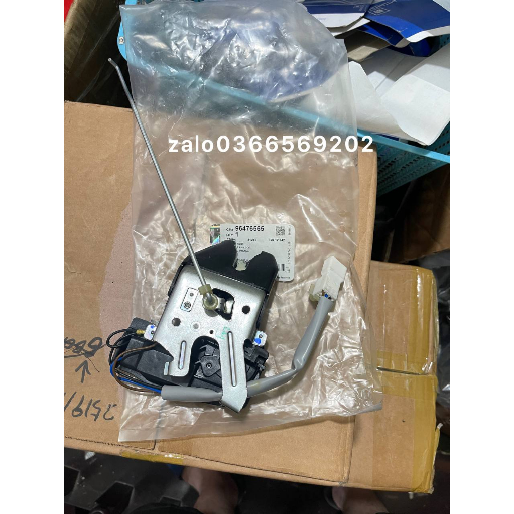 cơ cấu khóa cốp sau (điện) Aveo gentra lacetti GM 96476565 chính hãng ...