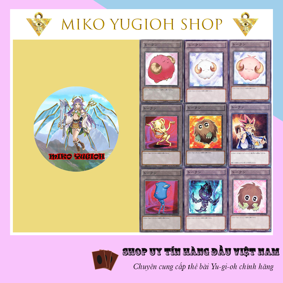 [ Miko Yugioh ] Thẻ Bài Yugioh Chính Hãng Tiếng Nhật Token Common ...