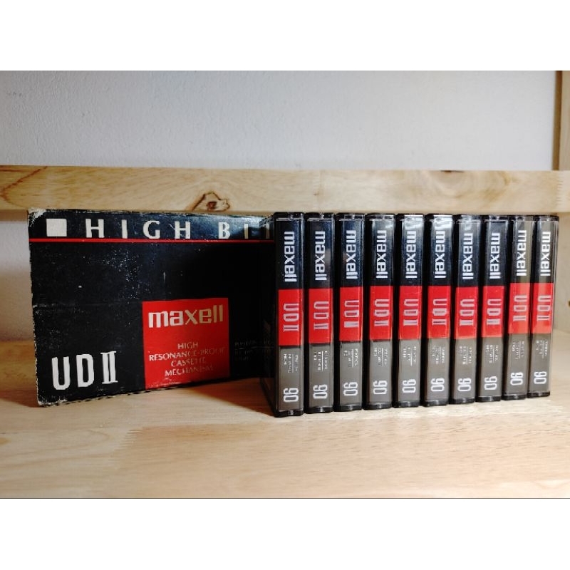 BĂNG CASSETTE TAPE 2 CR MAXELL UD2 ĐEN 1 NUỚC ! | Shopee Việt Nam