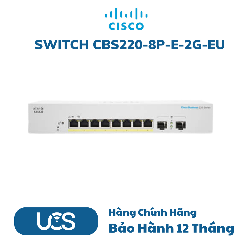 Thiết bị chuyển mạch Switch Cisco CBS220 - Bảo Hành 12 Tháng | Shopee ...