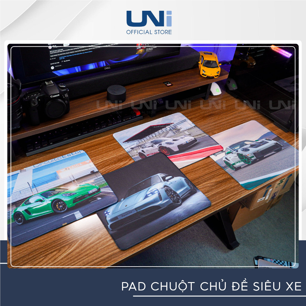 Miếng Lót Chuột Cỡ Lớn, Pad Chuột Chủ Đề Xe Thể Thao PORSCHE Kích Thước 300X250X3MM ...
