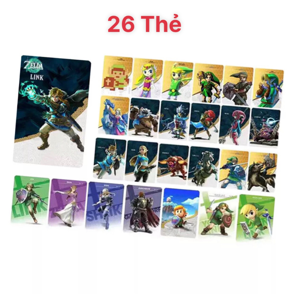 Thẻ Amiibo Scan NFC Game Zelda | Shopee Việt Nam