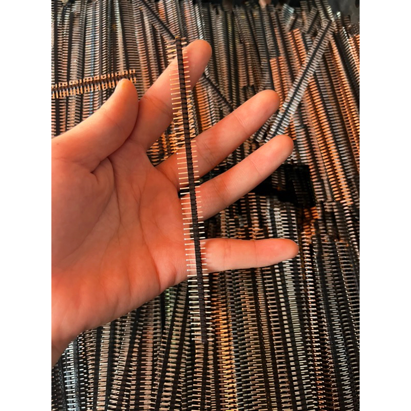 Thanh lí 10 Thanh Jump Đực Đơn Thẳng 1*60P 2.54mm, 1 hàng 60 chân ...