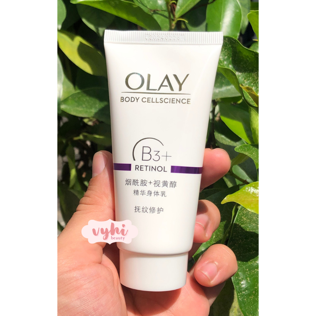 (Bản trung) Dưỡng thể Olay Body Cell Science B3+ Retinol 65ml | Shopee ...
