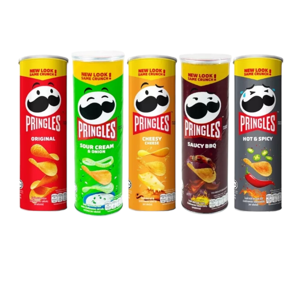 Snack khoai tây chiên dạng ống Pringles 102g | Shopee Việt Nam