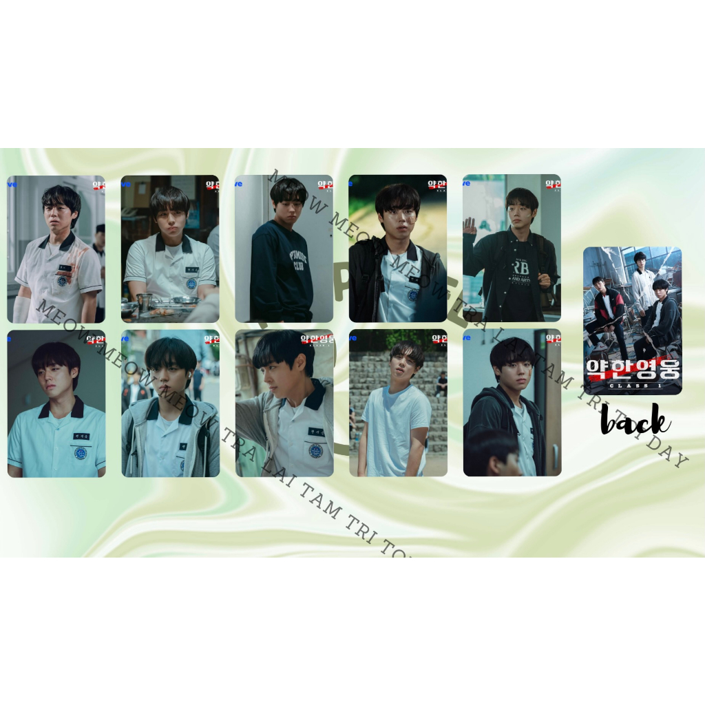 set card bo góc Weak Hero Class (Người hùng yếu đuối) | Shopee Việt Nam