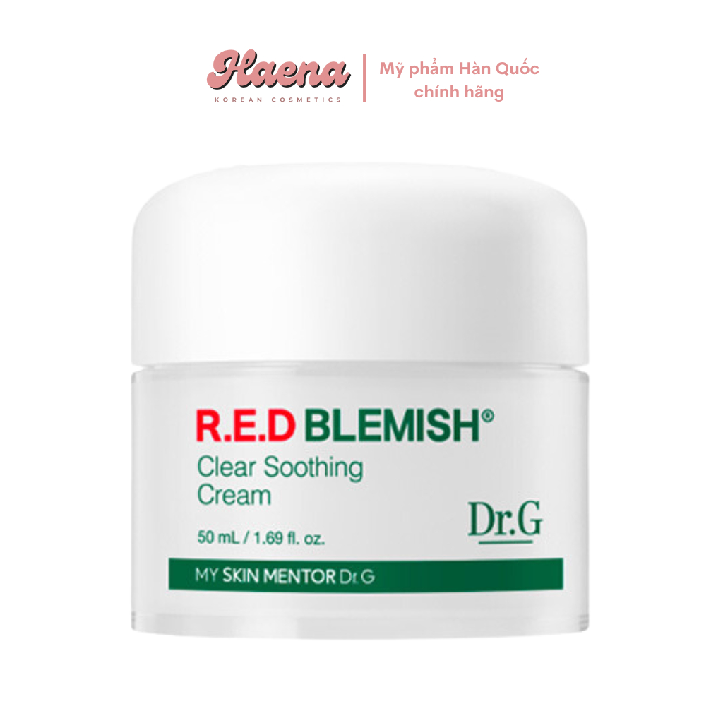[Bill Hàn] Kem dưỡng Dr.G DrG Red Blemish Clear Soothing Cream 50ml ...
