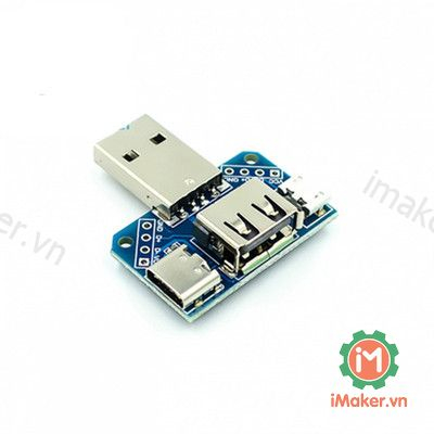 Mạch đế ra chân cổng USB Micro/ USB 3.0/ USB A/ USB B/ USB MINI có kí ...