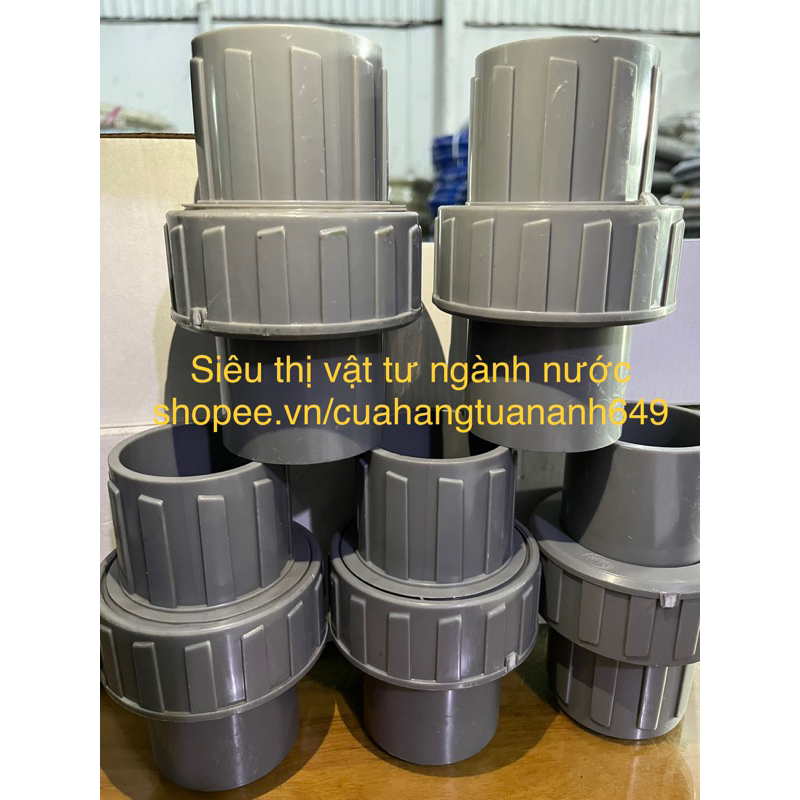 [RACCO PVC BM] RẮC CO KHỚP NỐI XOAY NHỰA BÌNH MINH 21 27 34 42 49 60 ...