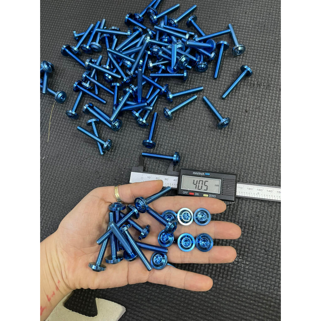 (m6*40 Dù GR5 TITAN ) Ốc 6li40 Dù To Titanium Gr5 , 6ly4cm | Shopee ...