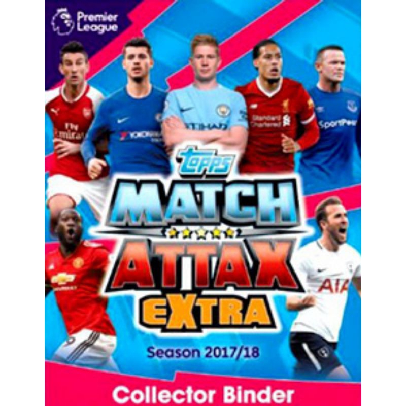 Full Album thẻ cầu thủ Match Attax Extra 17/18 EPL ( tổng 216 thẻ ) | Shopee Việt Nam