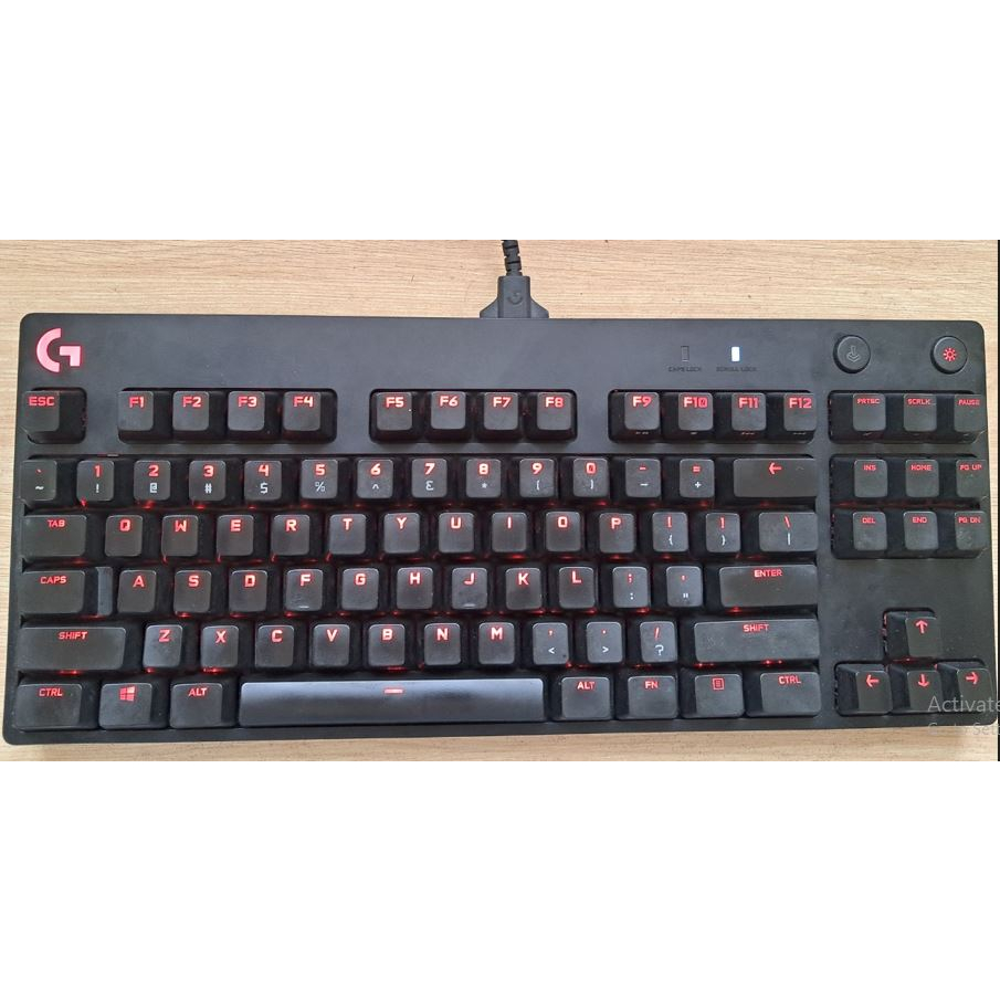 Bàn phím cơ Logitech G Pro Blue switch còn BH DGW 08/2024 full box ...