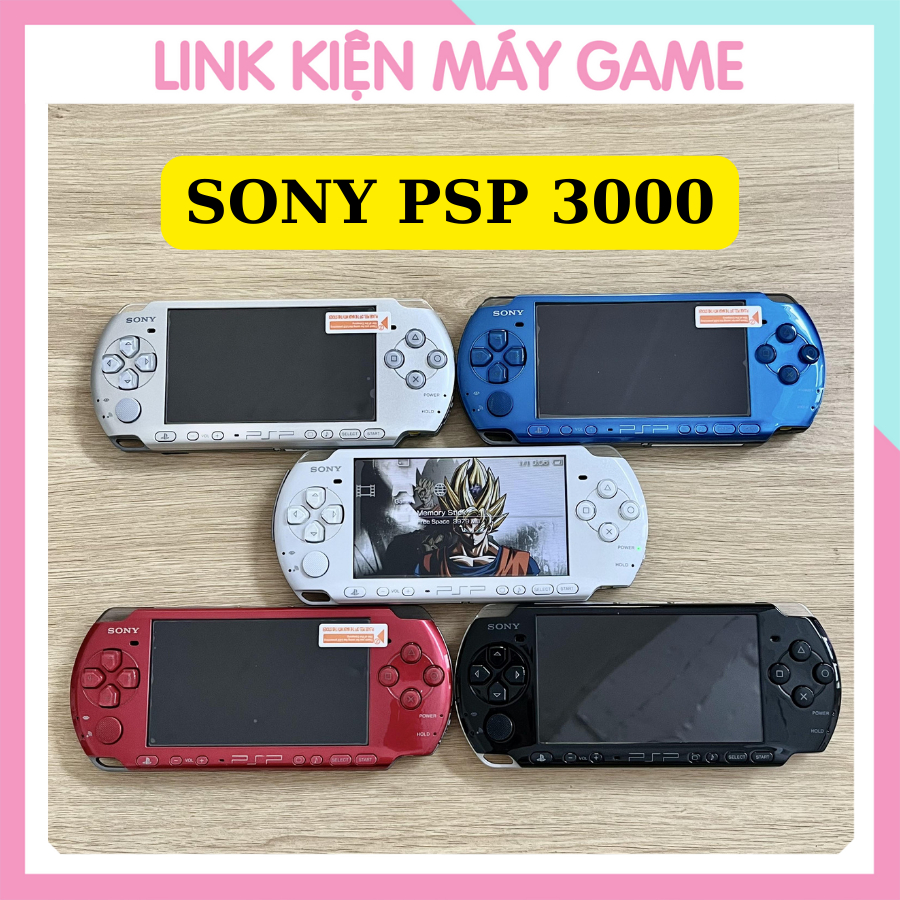 Máy Game PSP 3000 (Full 3000 Game Free) +Phụ Kiện | Shopee Việt Nam