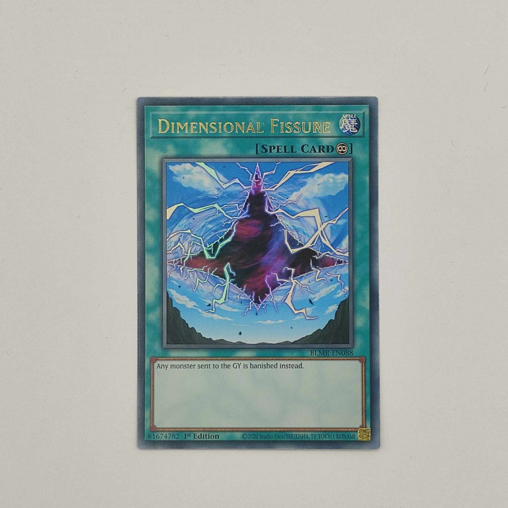 [Bài Yugioh Chính Hãng] Dimensional Fissure - BLMR-EN088 - Ultra Rare ...