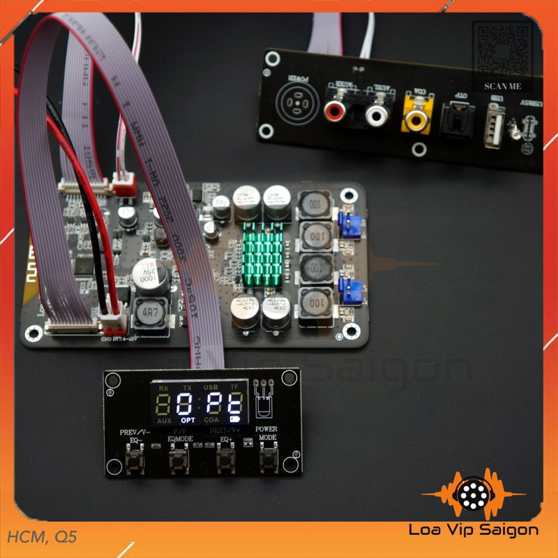 [SIÊU PHẨM] Mạch iVy Audio DSP 2.50, Bluetooth 5.1, 2x50w, Chip Mỹ ...