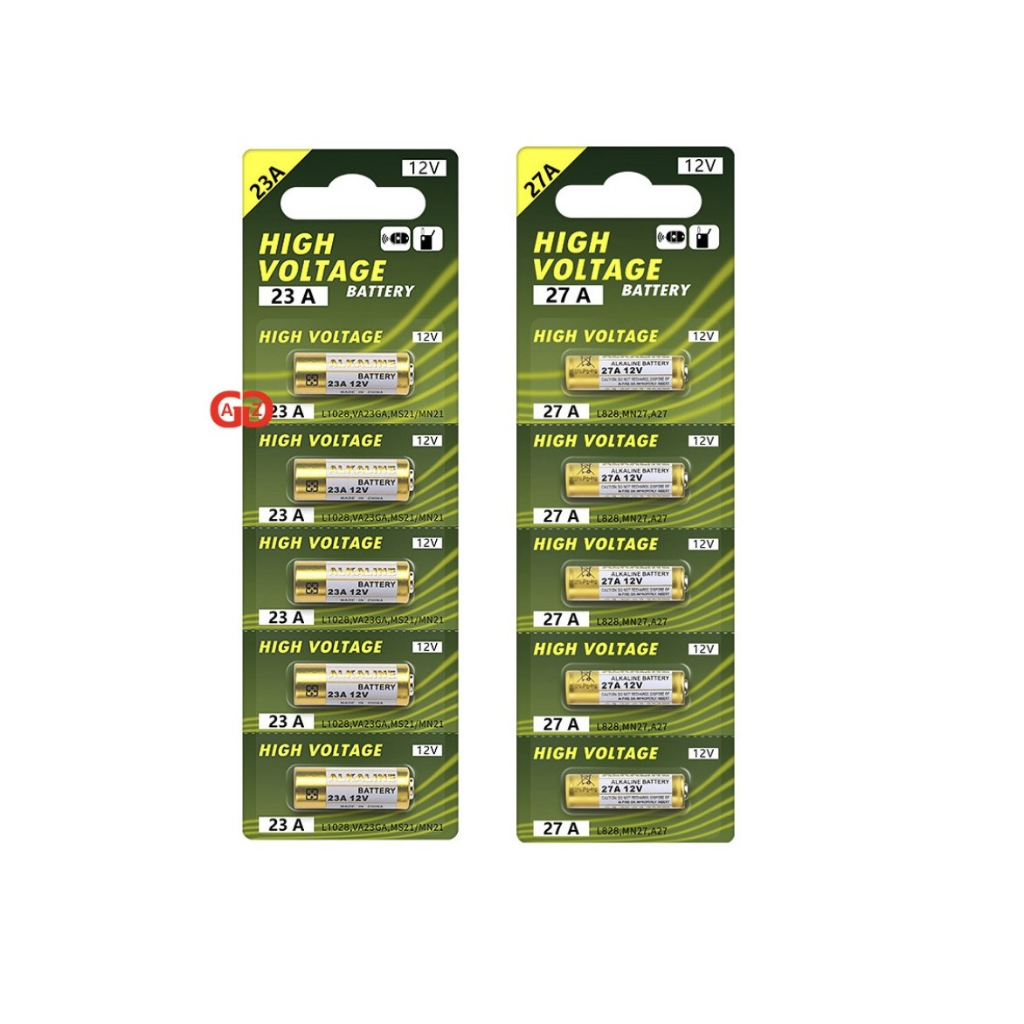 Pin 12V 23A/27A - Pin Điều Khiển Cửa Cuốn | Shopee Việt Nam