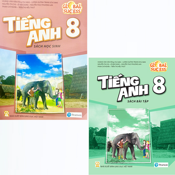 Sách - Combo 2 Cuốn Tiếng Anh Lớp 8 - Global Success - Sách Học Sinh + Sách Bài Tập ( Tặng Kèm ...