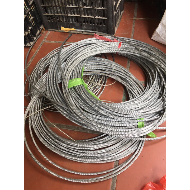 Cáp thép mạ kẽm 4ly, 5ly, 6ly ( giá 1md) | Shopee Việt Nam
