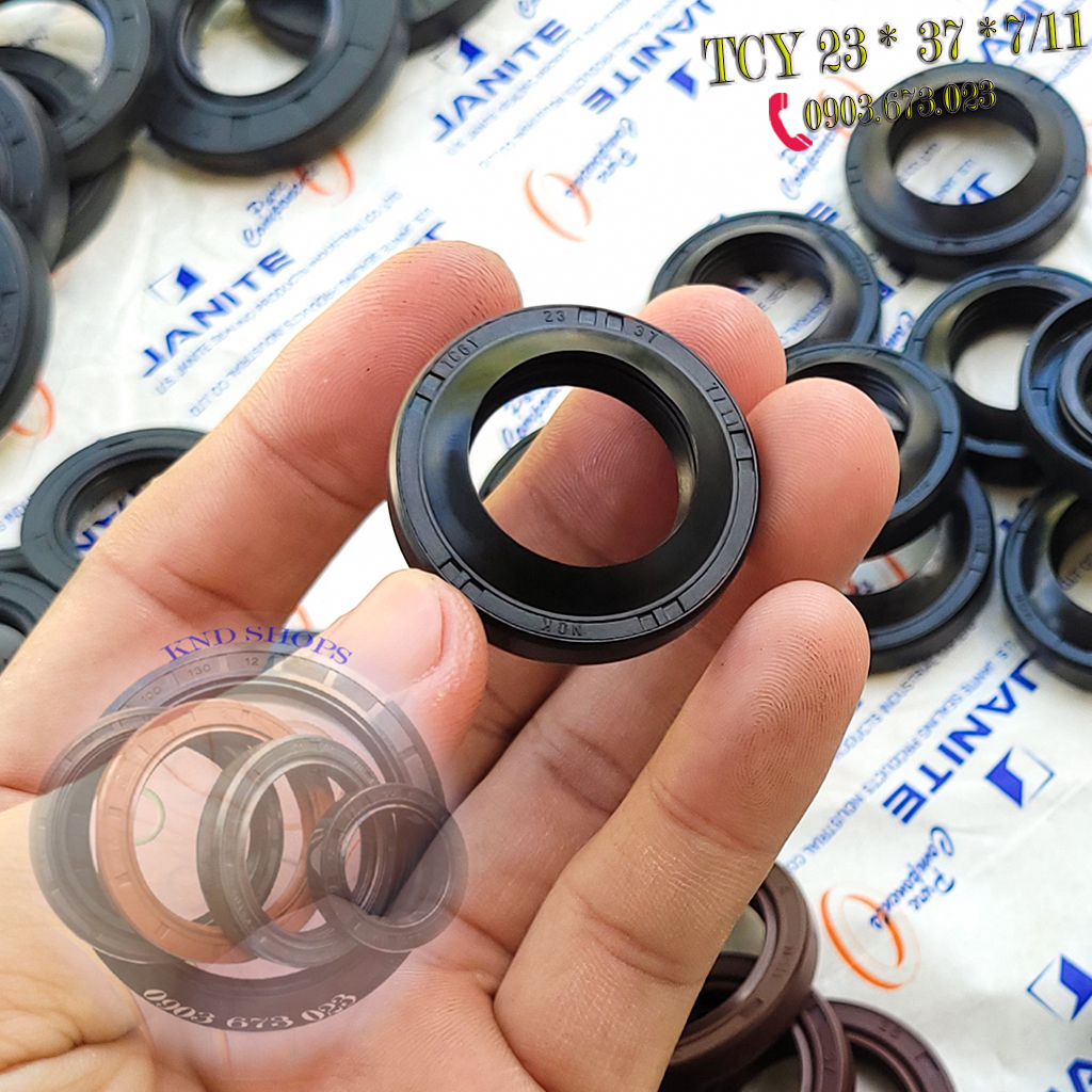 Phốt che bụi đùm bánh trước TCY 21*35*7/10 |TCY 21*37*7/11 |TCY 23*37*7 ...