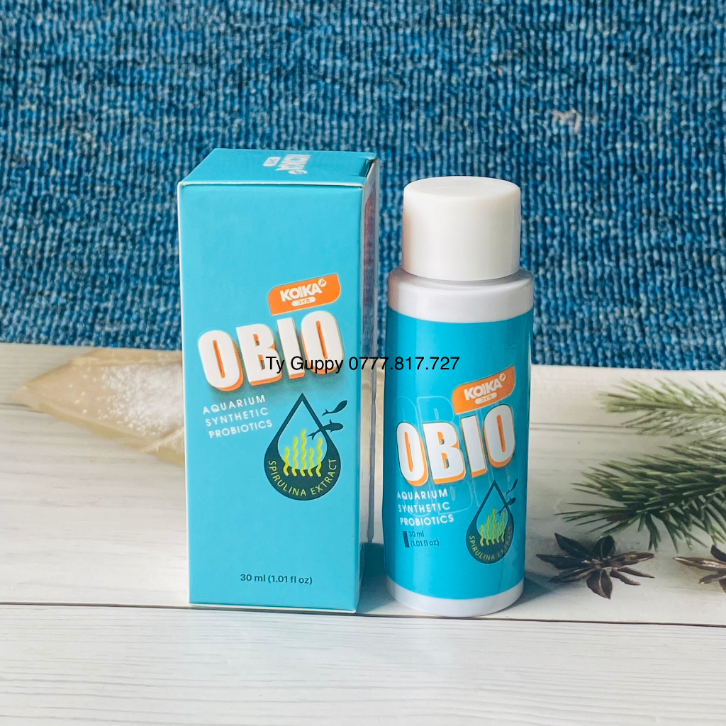 Vi sinh OBIO 30ML- Hỗ trợ làm trong nước, khử độc, khử tanh, tăng tốc ...