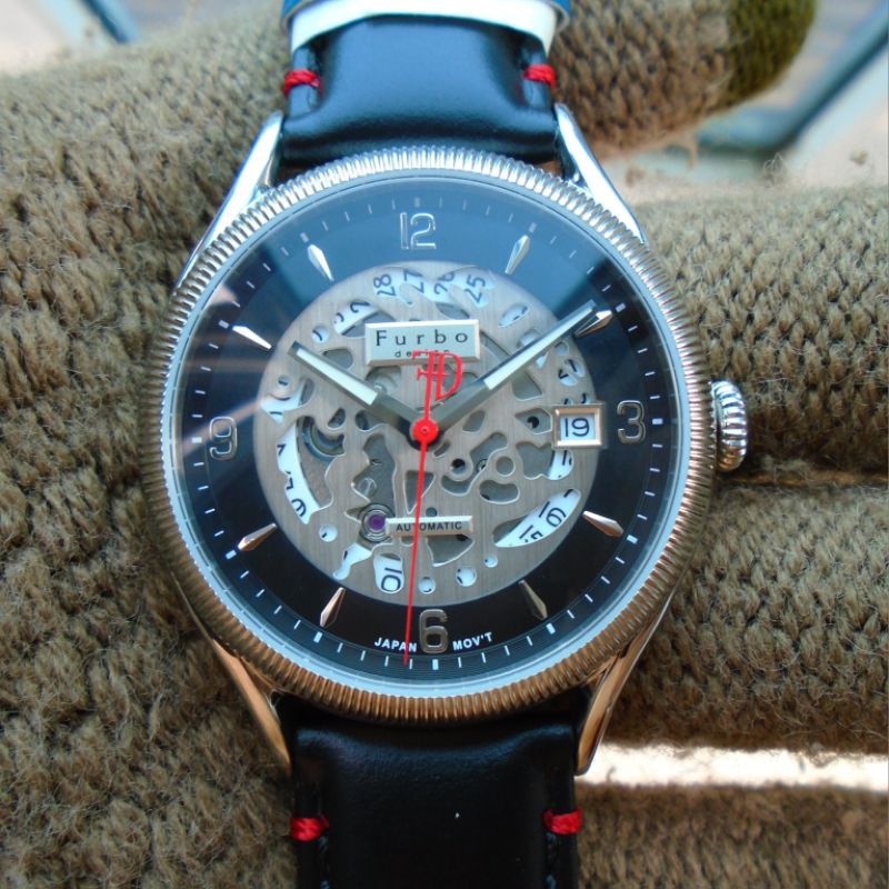 ĐỒNG HỒ CƠ NAM FURBO DESIGN AUTOMATIC TỰ ĐỘNG NẠP CÓT NHẬT XỊN | Shopee ...