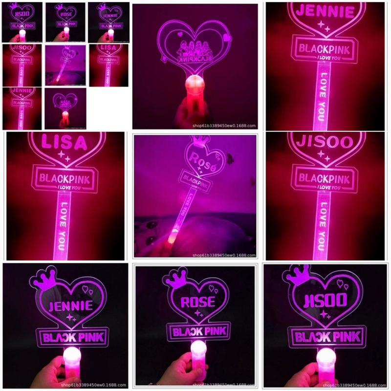 [XẢ LỖ] Gậy cổ vũ phát sáng Lightstick Blackpink Rose Jisoo Jennie Lisa ...