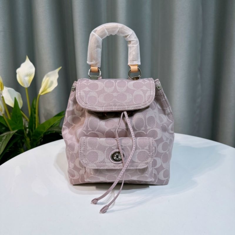 BA LÔ RIYA BACKPACK 21 IN SIGNATURE DENIM CJ833 | Shopee Việt Nam