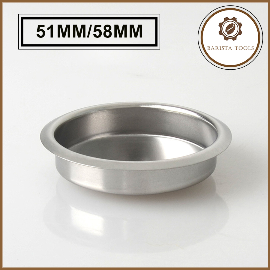 Phin mù inox vệ sinh máy pha cà phê (Filter mù ) -Dụng cụ barista ...