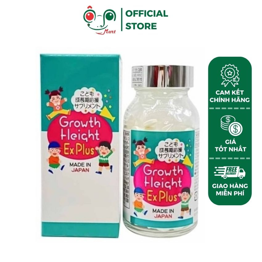 Viên uống hỗ trợ tăng chiều cao Growth Height EX Plus Nhật Bản - Lọ 300 ...