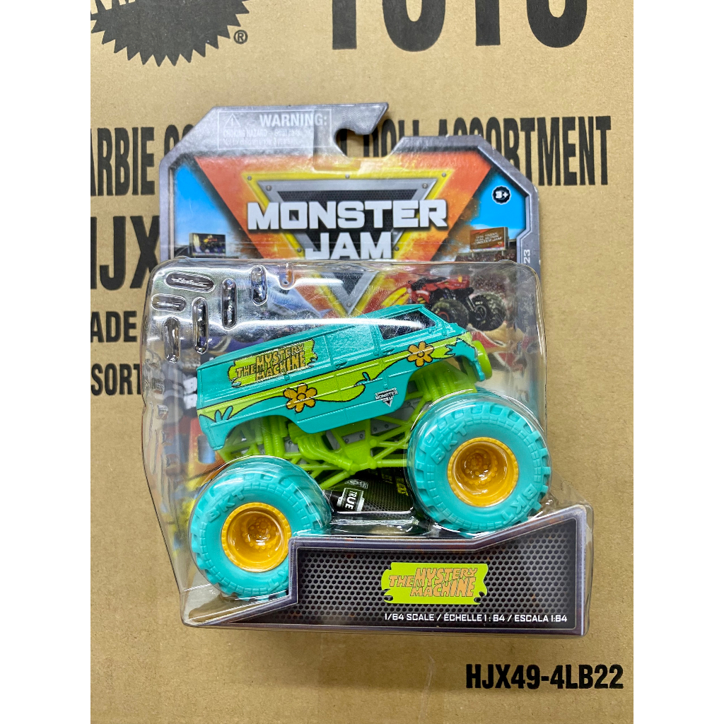 MONSTER JAM Chính Hãng mẫu xe VAN Scooby Doo | Shopee Việt Nam