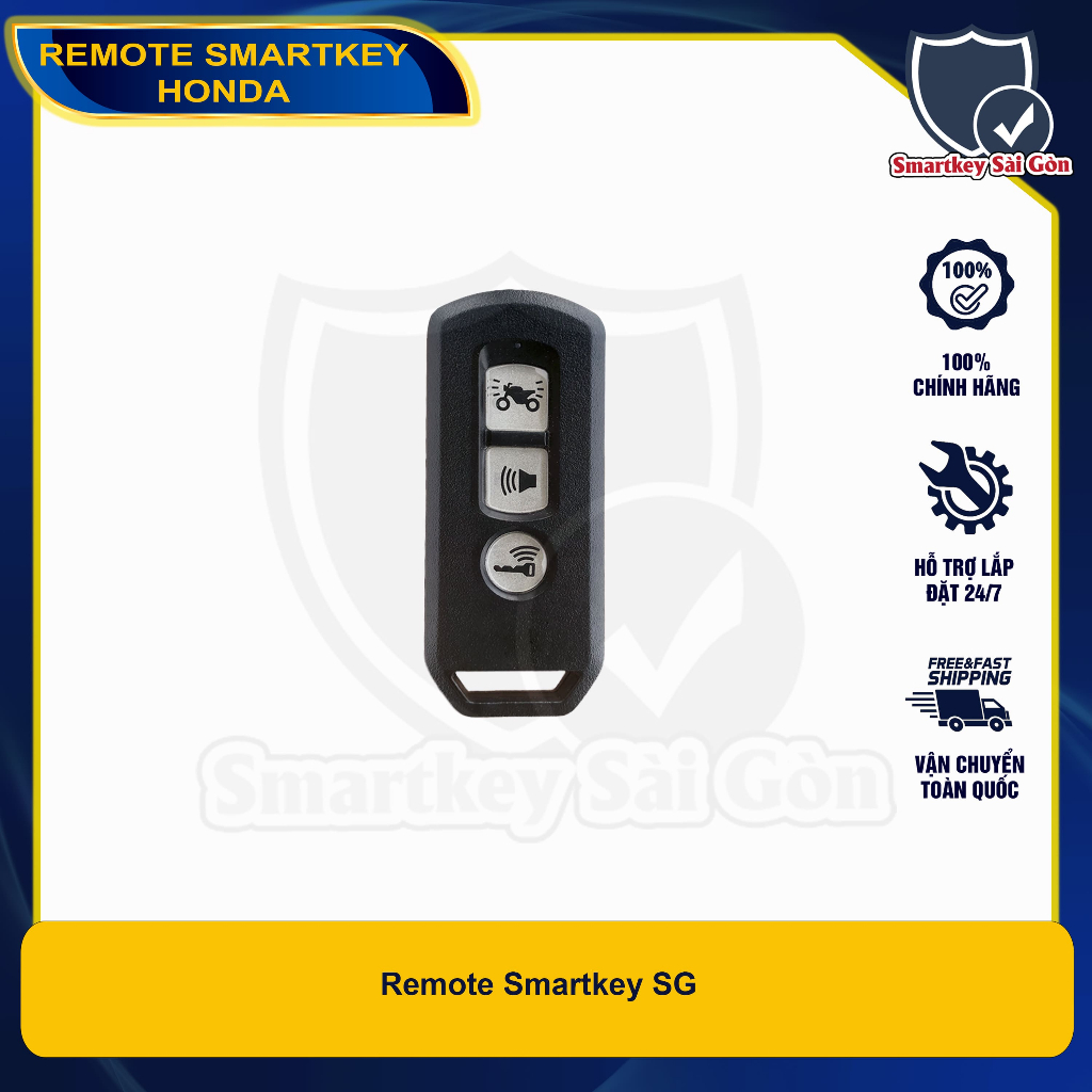 Smartkey SG Vario, Click, Airblade, Winner X, SH Việt, SH Mode, Pcx, Scoopy,Vision 2014 trở lên ...