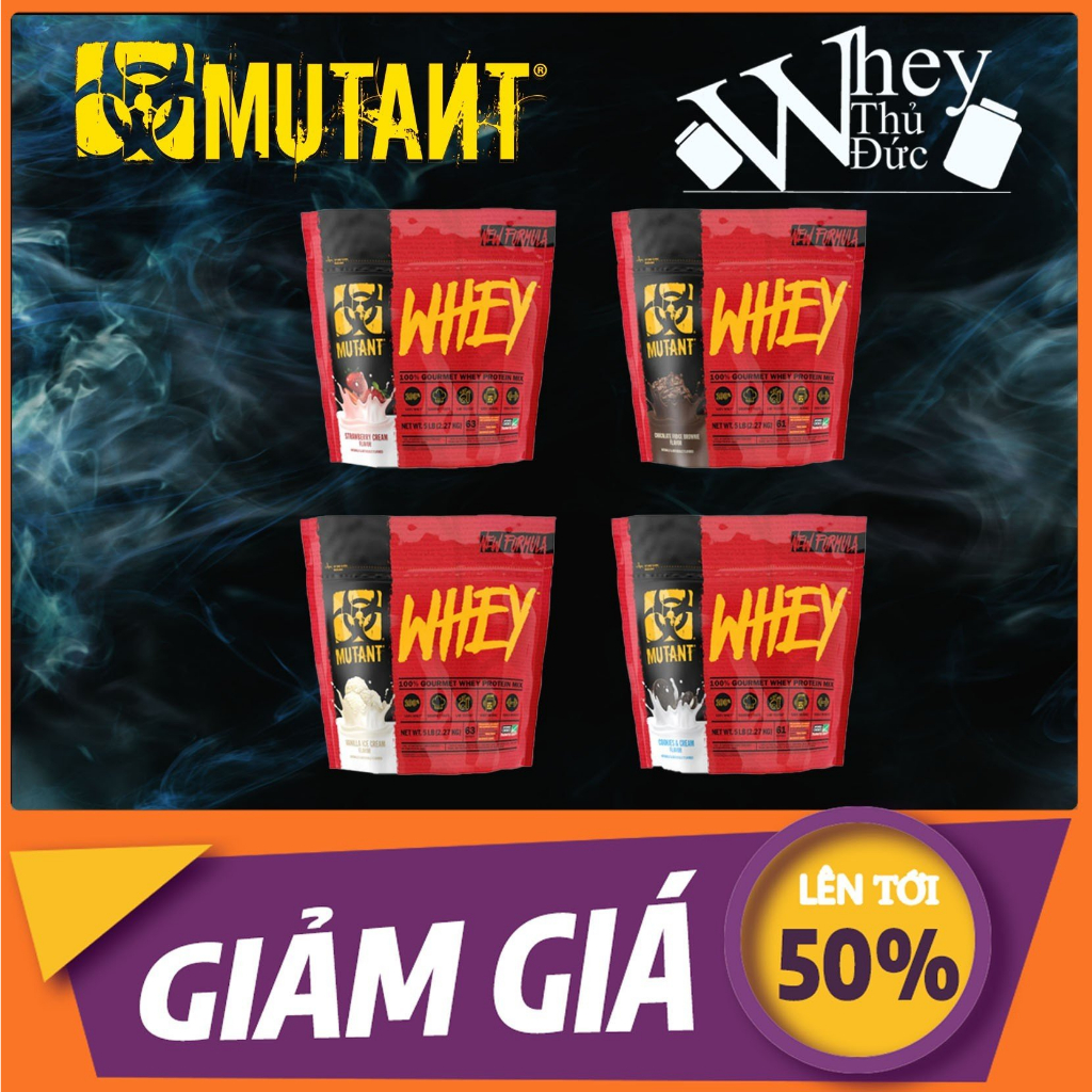 Whey Mutant Protein 5Lbs 2.27kg - Sữa tăng cơ bổ sung protein dành cho ...