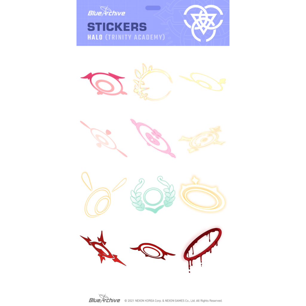 Sticker Blue Archive bản Official Digital Merch | Shopee Việt Nam