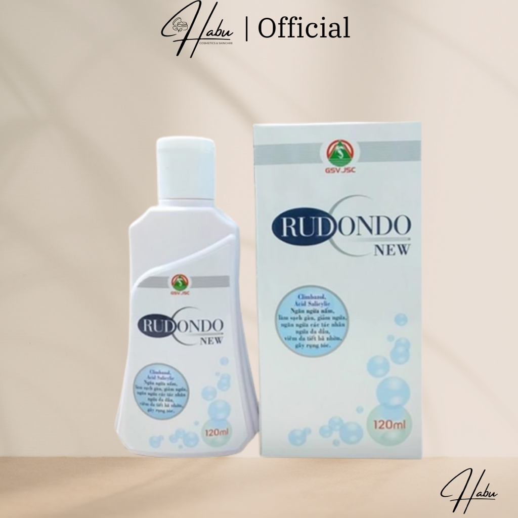 Dầu tắm gội RUDONDO New 120ml ngăn gàu, giảm ngứa - HABU.Official ...