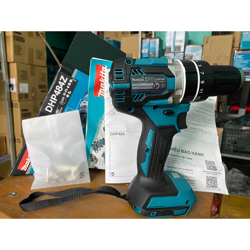 Máy khoan búa chạy pin Makita DHP484 (18V) | Shopee Việt Nam