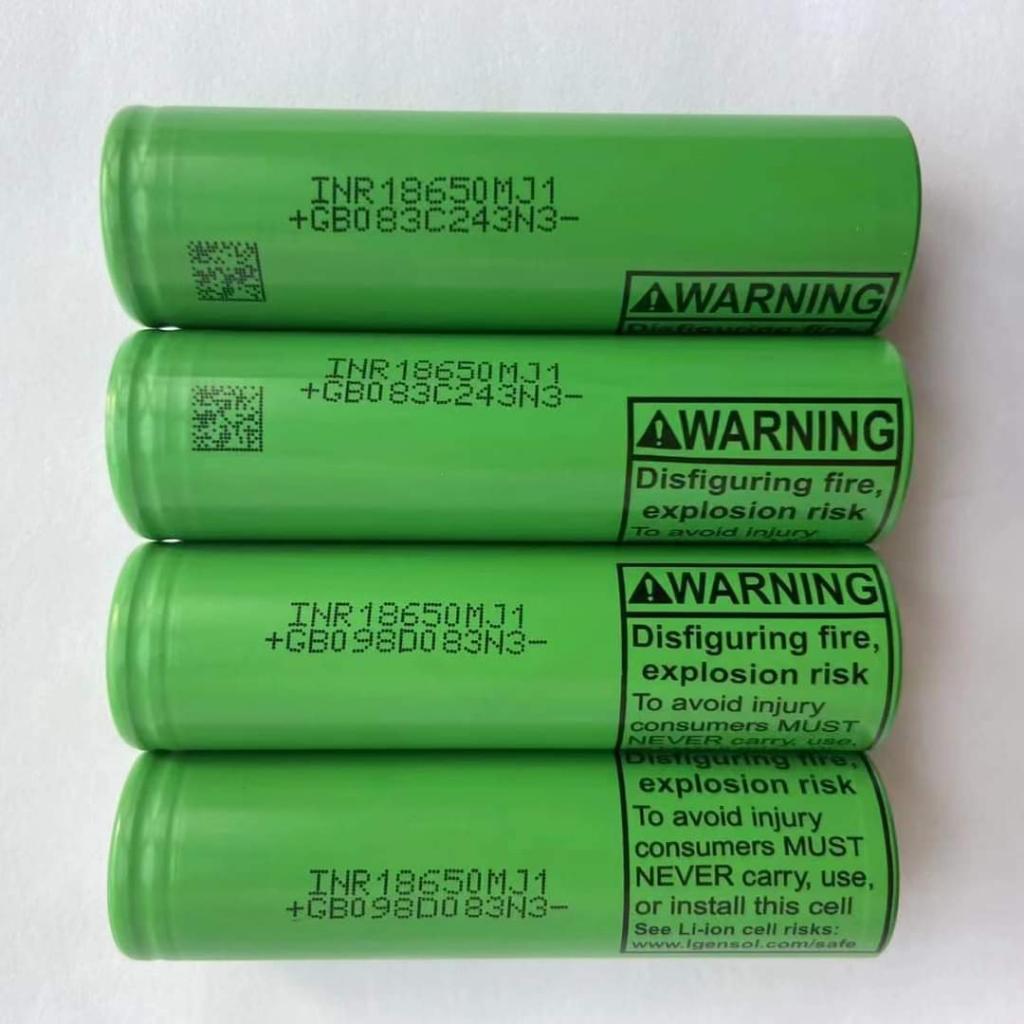 Pin 18650 LG MJ1 dung lượng 3200mAh - 3.7V xả 20A tháo khối hàng New 90 ...