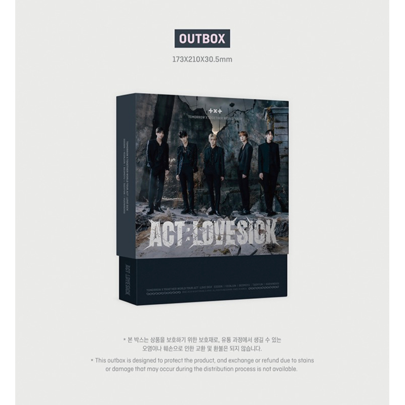 [New] Set/tách lẻ DVD ACT:LOVESICK TXT,…hàng chính hãng | Shopee Việt Nam