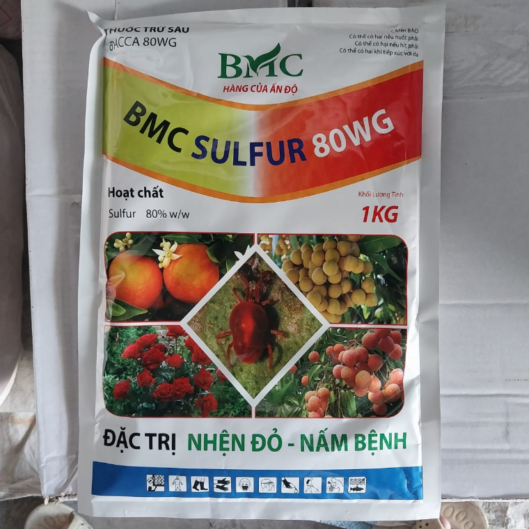 BACCA SULFUR 80WG gói 1kg | Shopee Việt Nam